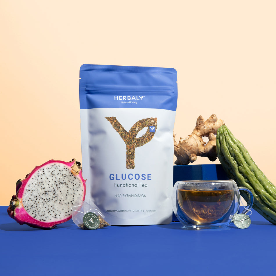 Glucose Functional Tea: Support Blood Sugar Balance - Herbaly