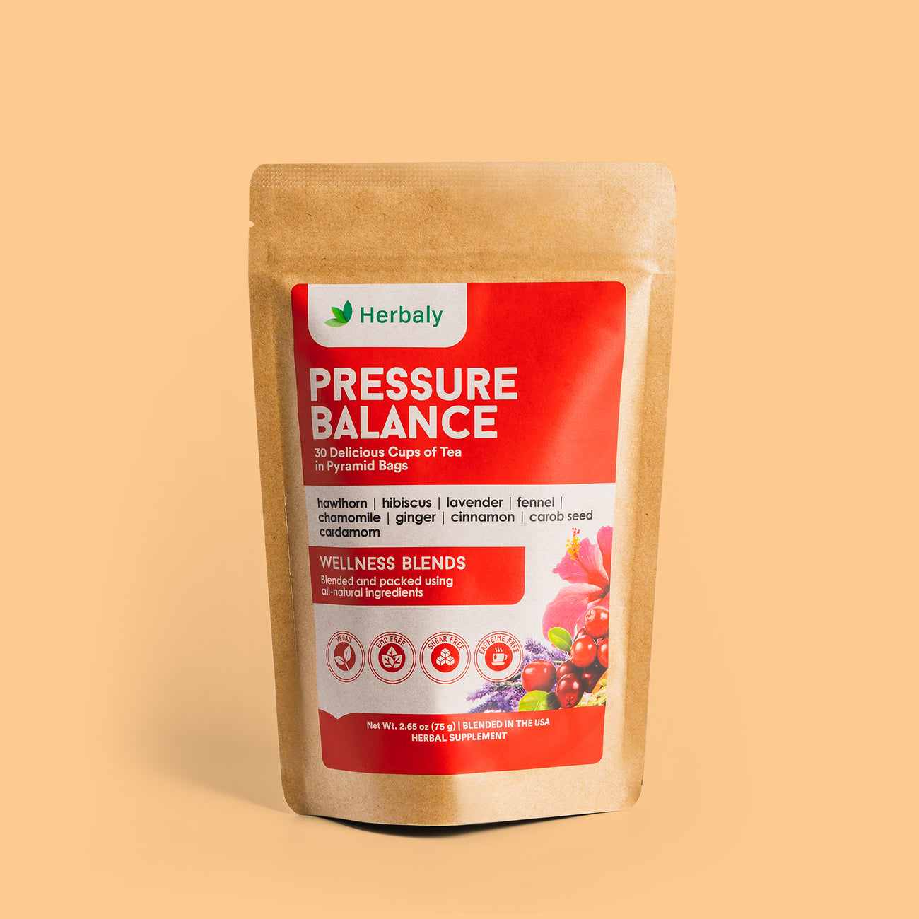 Functional Teas: Wellness, Glucose, Heart & Detox - Herbaly